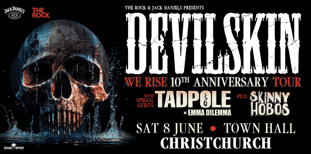 Devilskin - We Rise 10th Anniversary Tour tickets | Christchurch Town ...